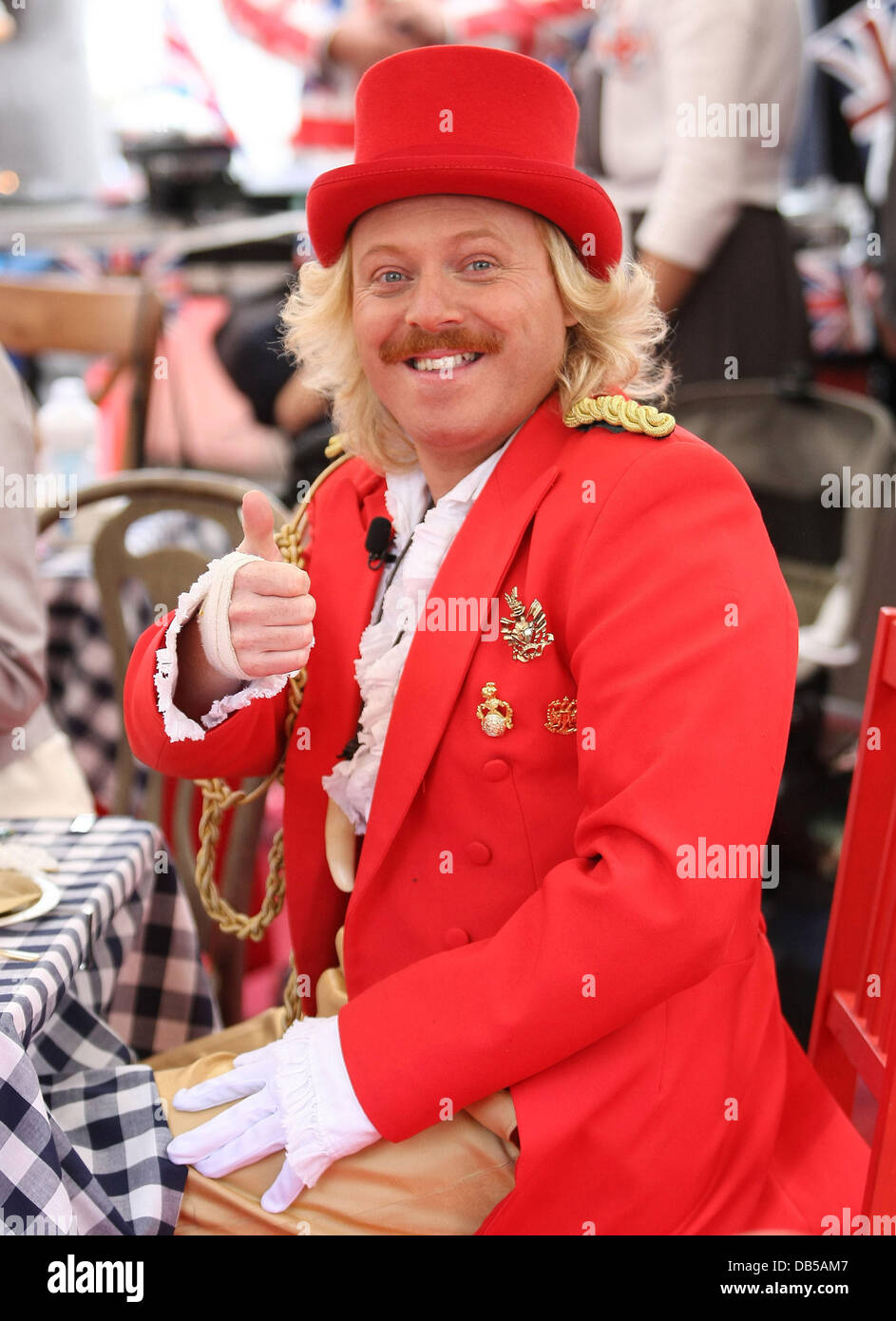 Keith Lemon at the ITV studios London, England - 28.04.11 Stock Photo ...