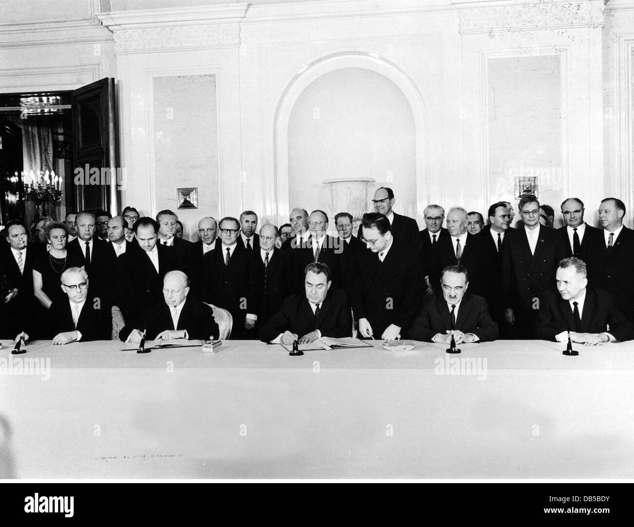 Soviet government 1960s Black and White Stock Photos & Images - Alamy