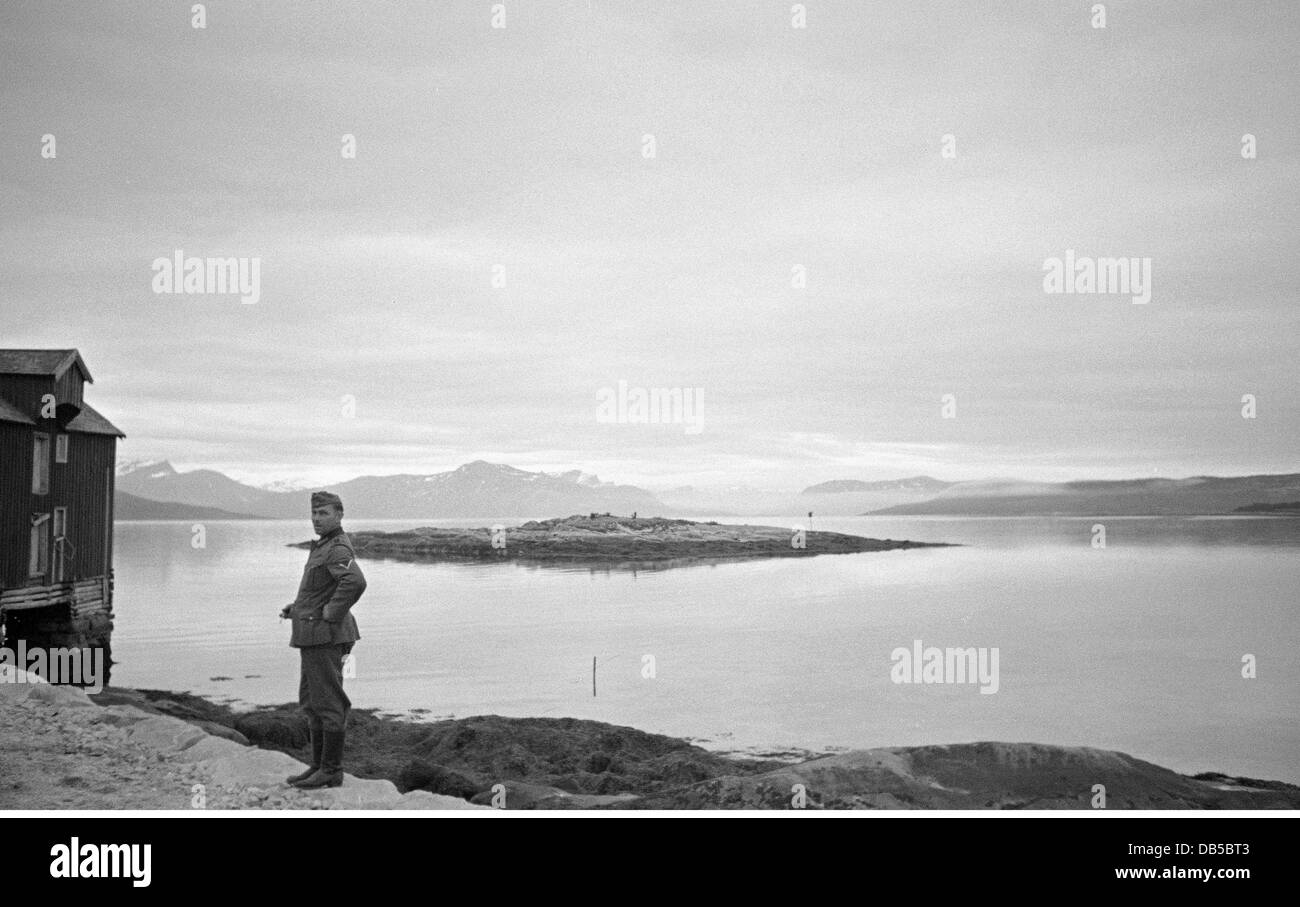 events, Second World War / WWII, Norway, German occupation, Wehrmacht ...