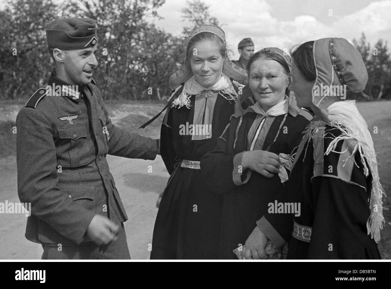 events, Second World War / WWII, Norway, German occupation, Wehrmacht ...