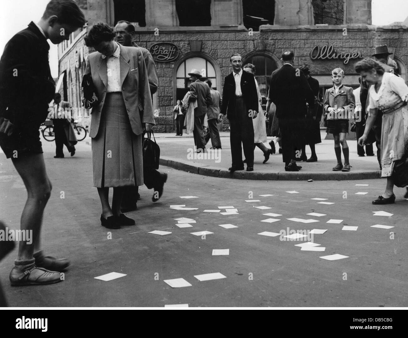 geography / travel, Germany, politics, 1950s, Bund der ...