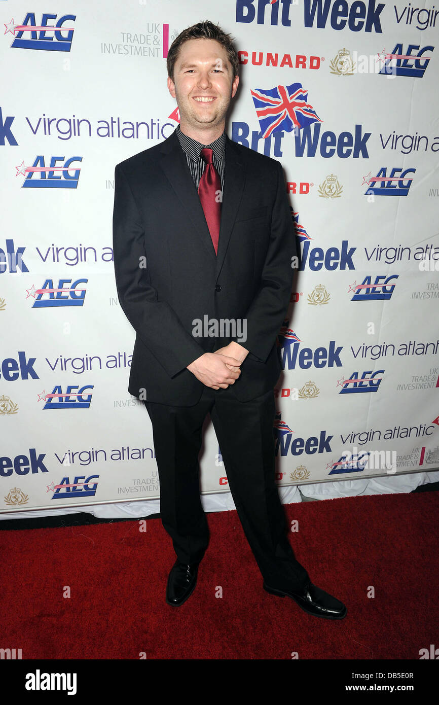Jonathan Beard BritWeek's fundraising gala held At The Event Deck at LA ...