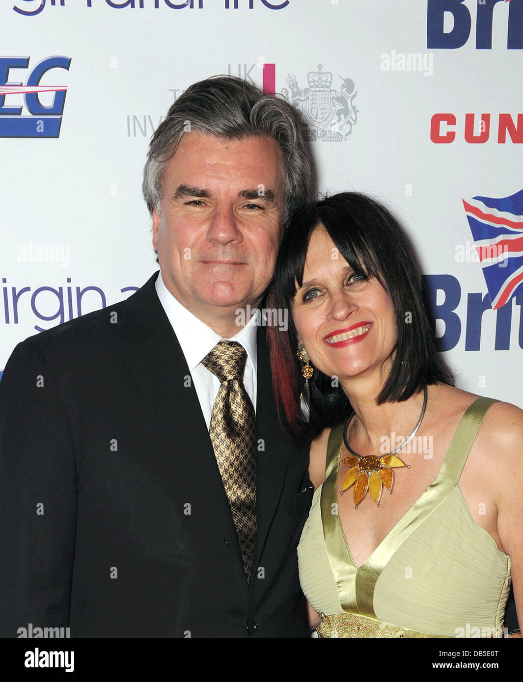 Bob Peirce and his wife BritWeek's fundraising gala held At The Event ...
