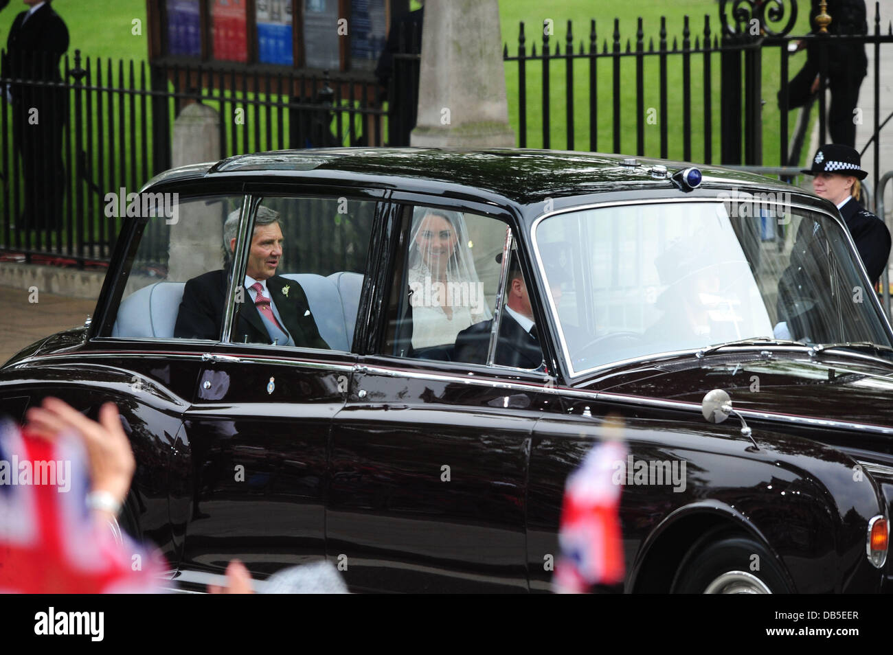 Catherine, Duchess of Cambridge aka Kate Middleton arriving with her ...