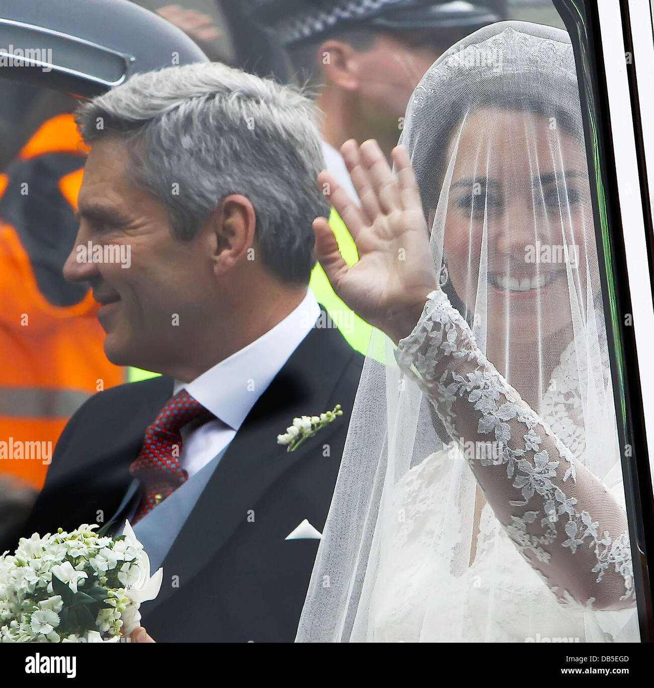 Catherine Middleton leaving the Goring Hotel The Wedding of Prince ...