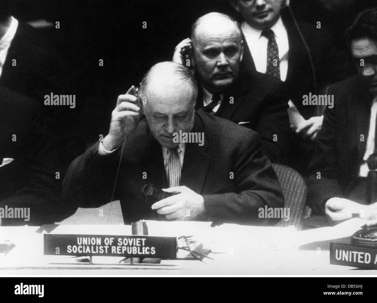 Zorin, Valerian Alexandrovich, 1.1.1902 - 14.1.1986, Soviet diplomat ...