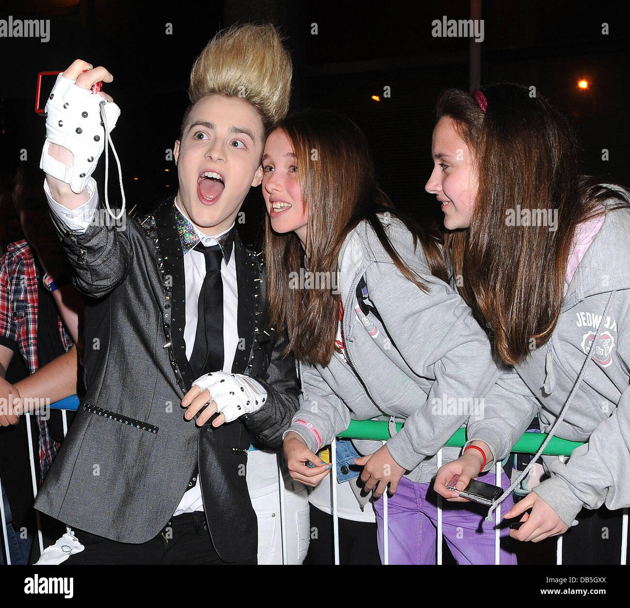 Edward Grimes outside the RTE studios after filming for 'The Late Late ...