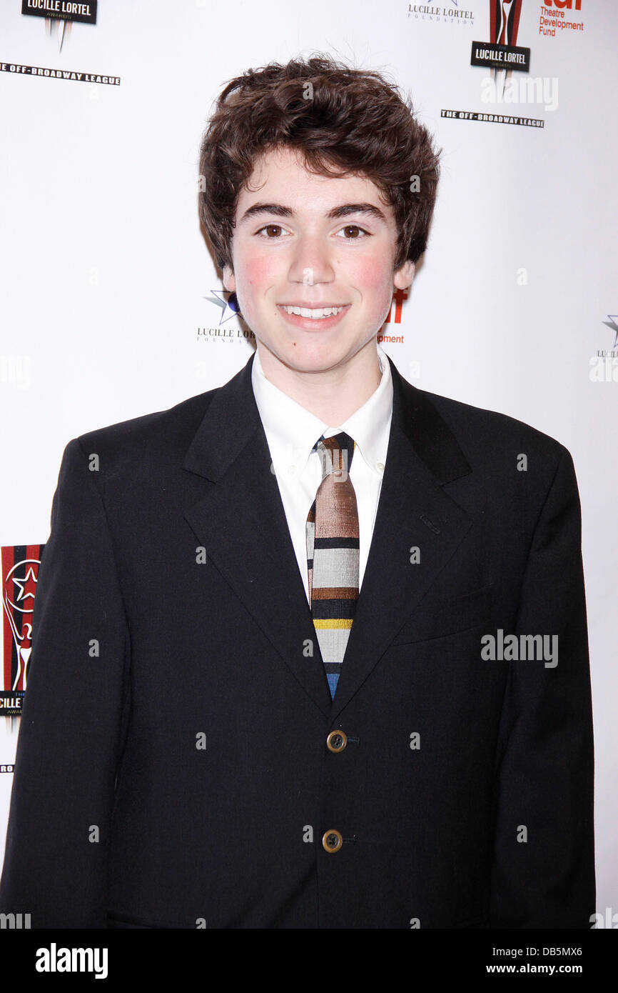 Noah Galvin The 26th Annual Lucille Lortel Awards held at NYU Skirball ...