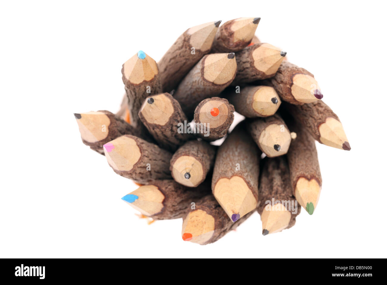 Pine tree top isolated Cut Out Stock Images & Pictures - Alamy