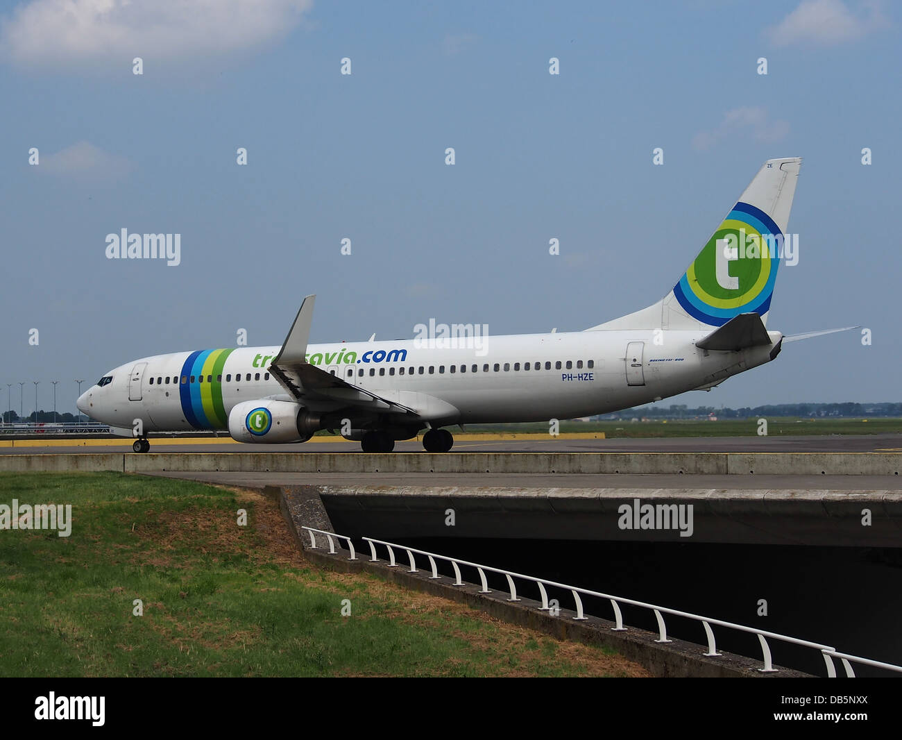 The PH-HZE is a Boeing 737-8K2(WL) aircraft operated by Transavia, a ...