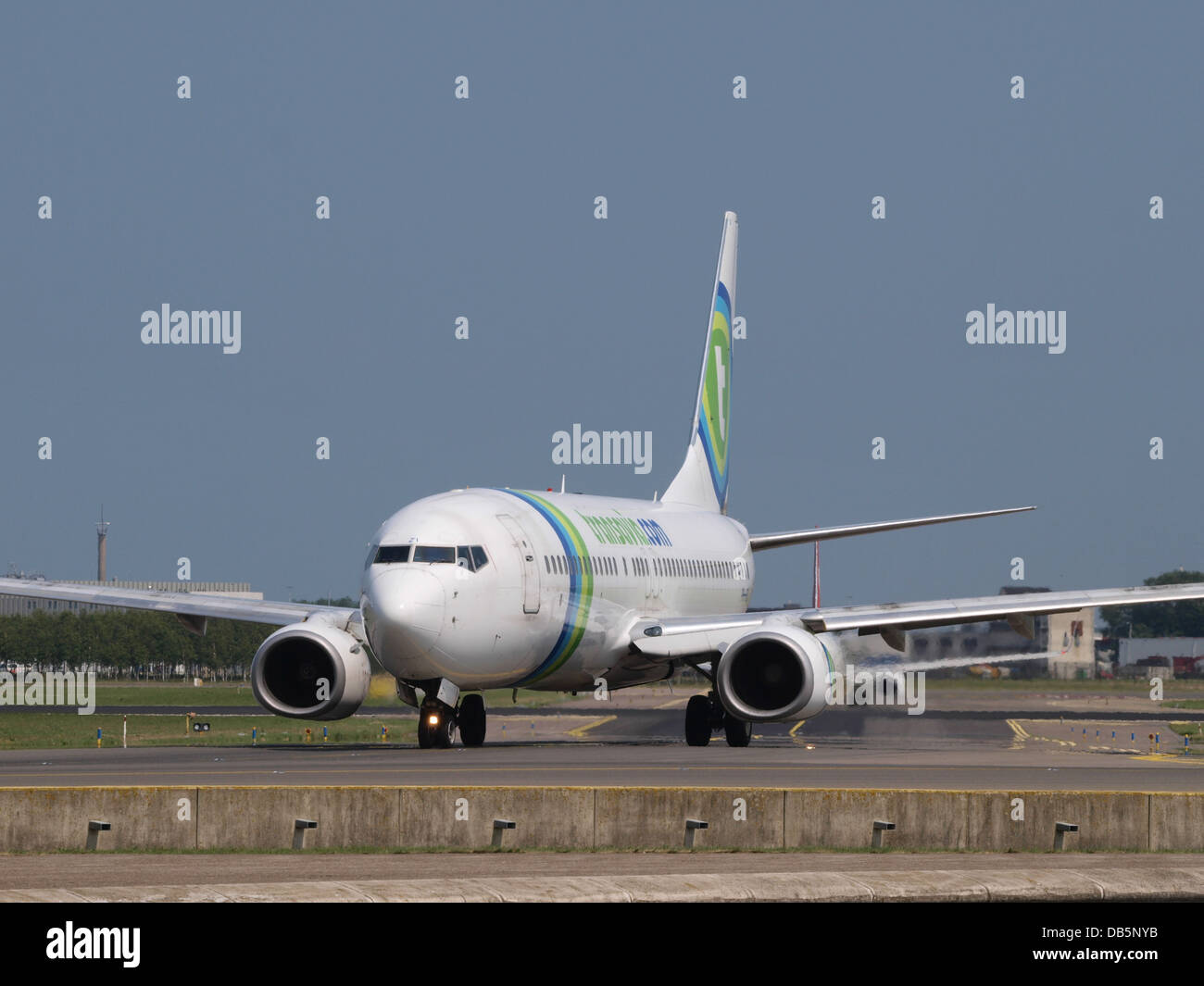 The PH-HZI is a Boeing 737-8K2(WL) operated by Transavia Airlines. This ...