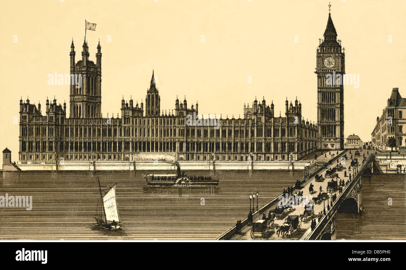 Exterior of the houses of parliament hi-res stock photography and ...