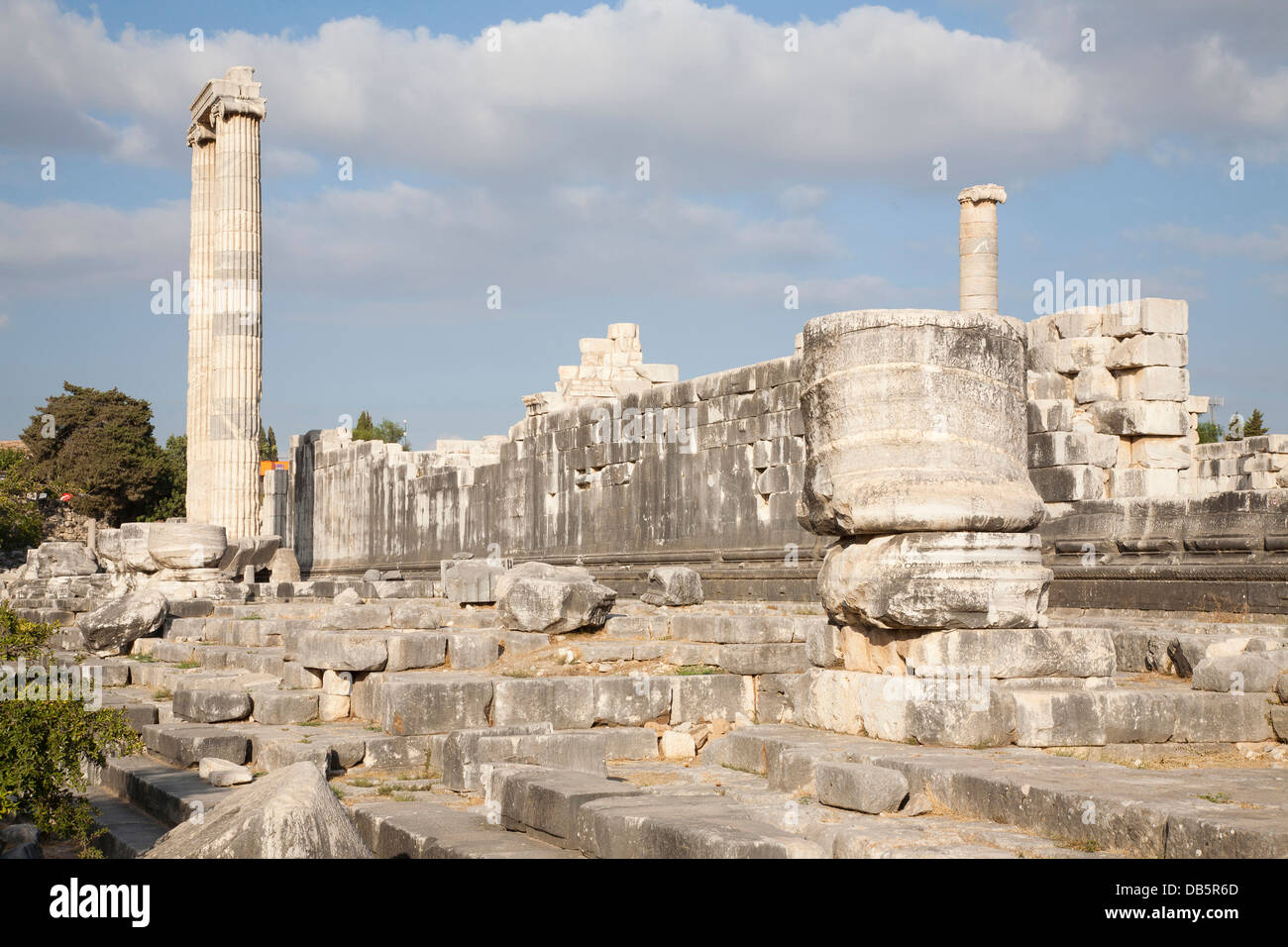 temple of apollo, archeological area, didyma, southern aegean coast ...