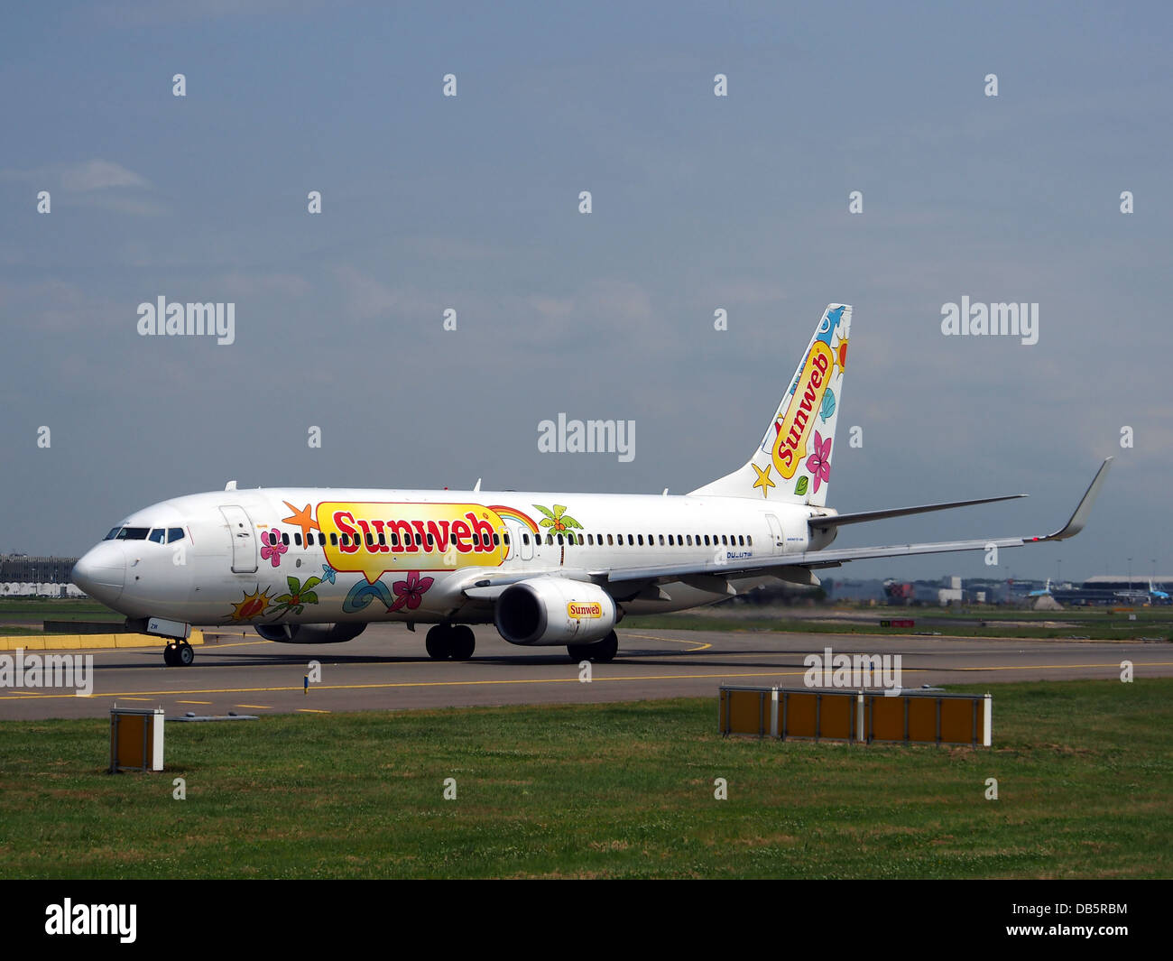 PH-HZW is a Transavia Sunweb Boeing 737-8K2 aircraft seen at Schiphol ...