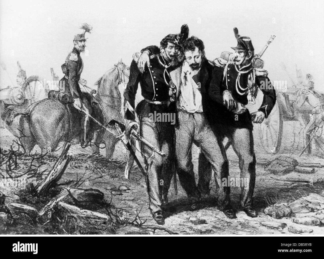 Crimean War 1853-1856,Battle of the Chernaya,16.8.1855,wounded ...