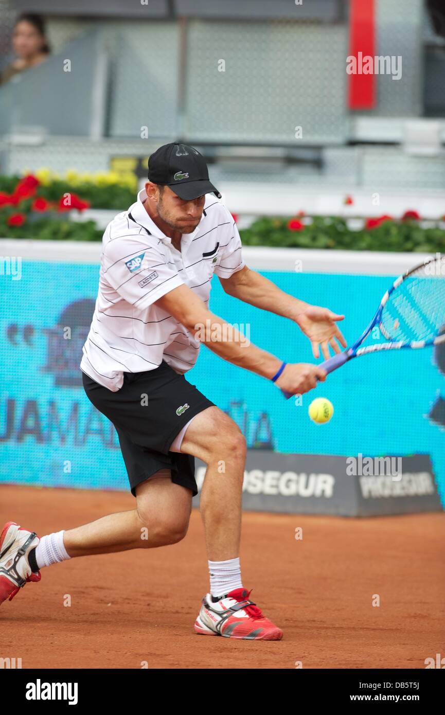 Andy Roddick Mutua Madrid Open Tennis Tournament - Andy Roddick vs F ...