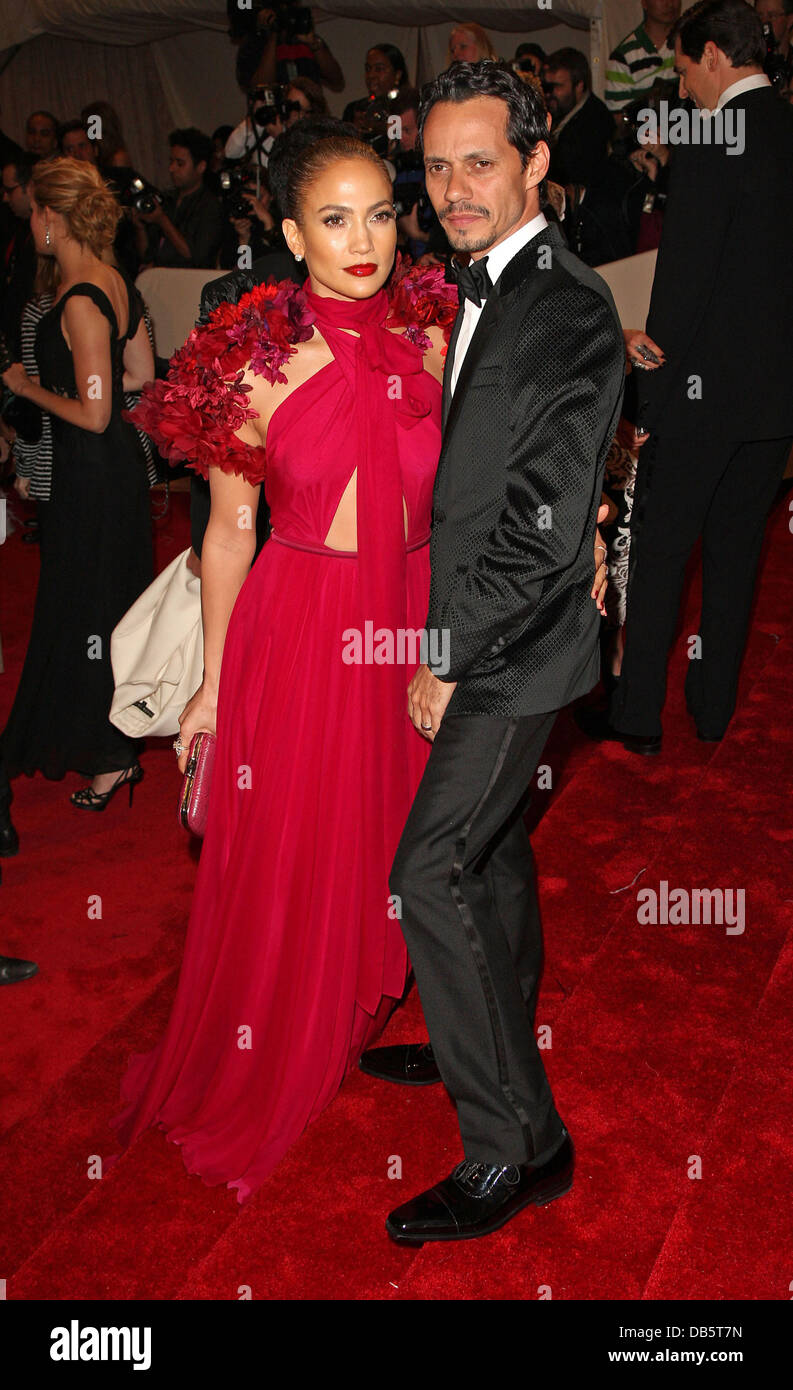 Jennifer Lopez and Marc Anthony Alexander McQueen: Savage Beauty ...