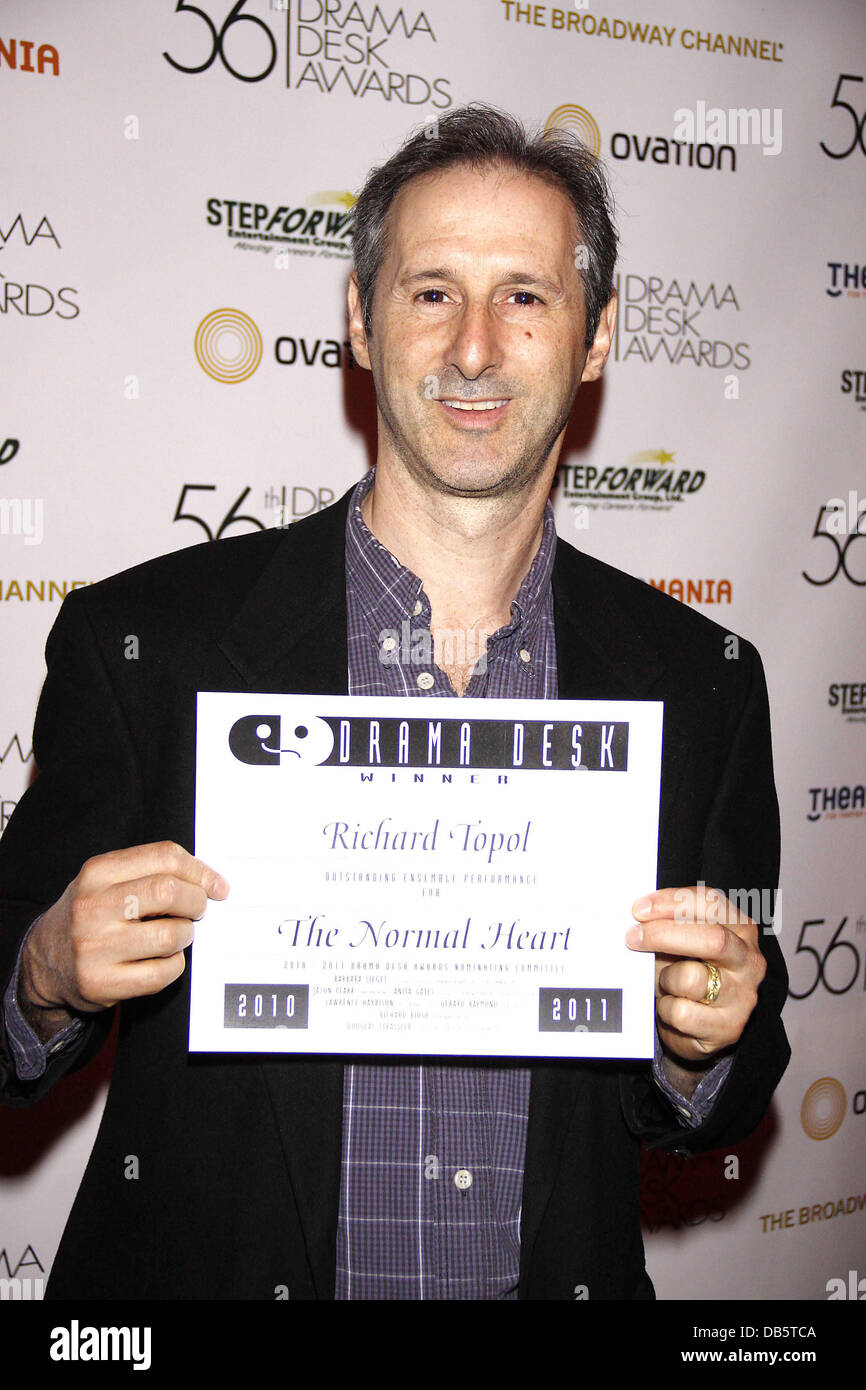 Richard Topol The Official Reception for the 2011 Drama Desk Award ...