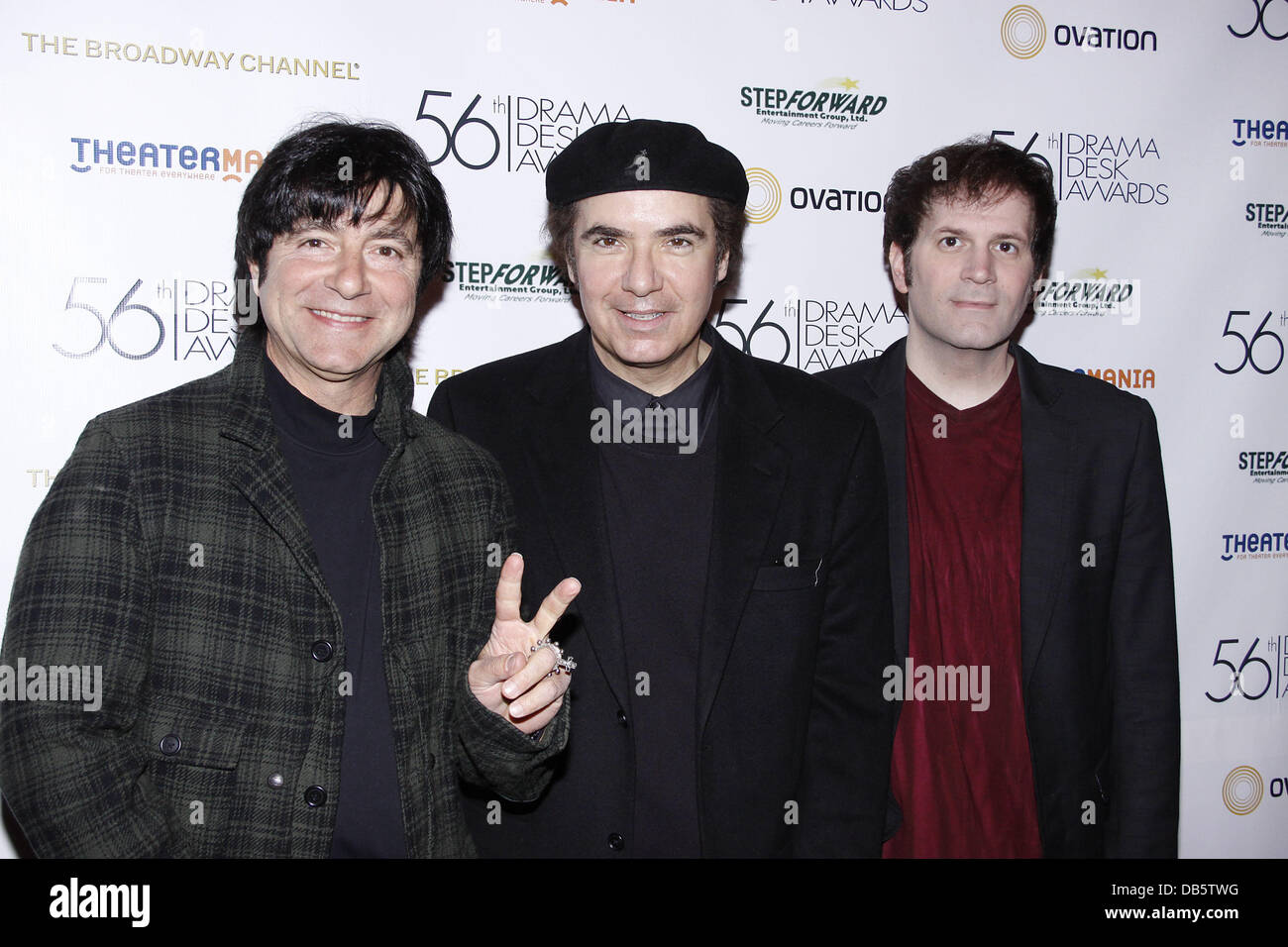 RAIN cast members The Official Reception for the 2011 Drama Desk Award ...