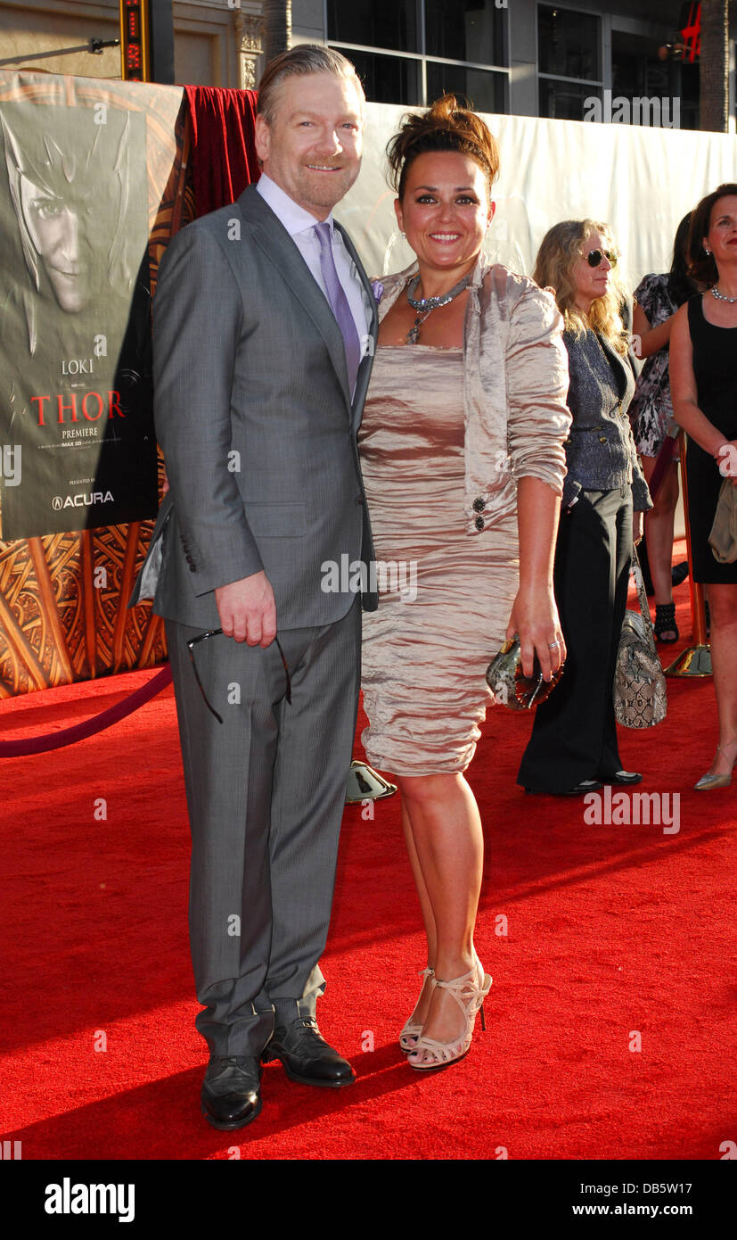 Kenneth Branagh Los Angeles premiere of 'Thor' held at the El Capitan ...