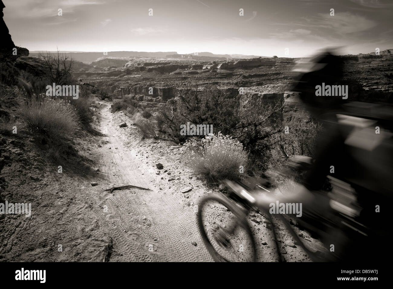 Porcupine Rim trail, Moab, Utah Stock Photo - Alamy