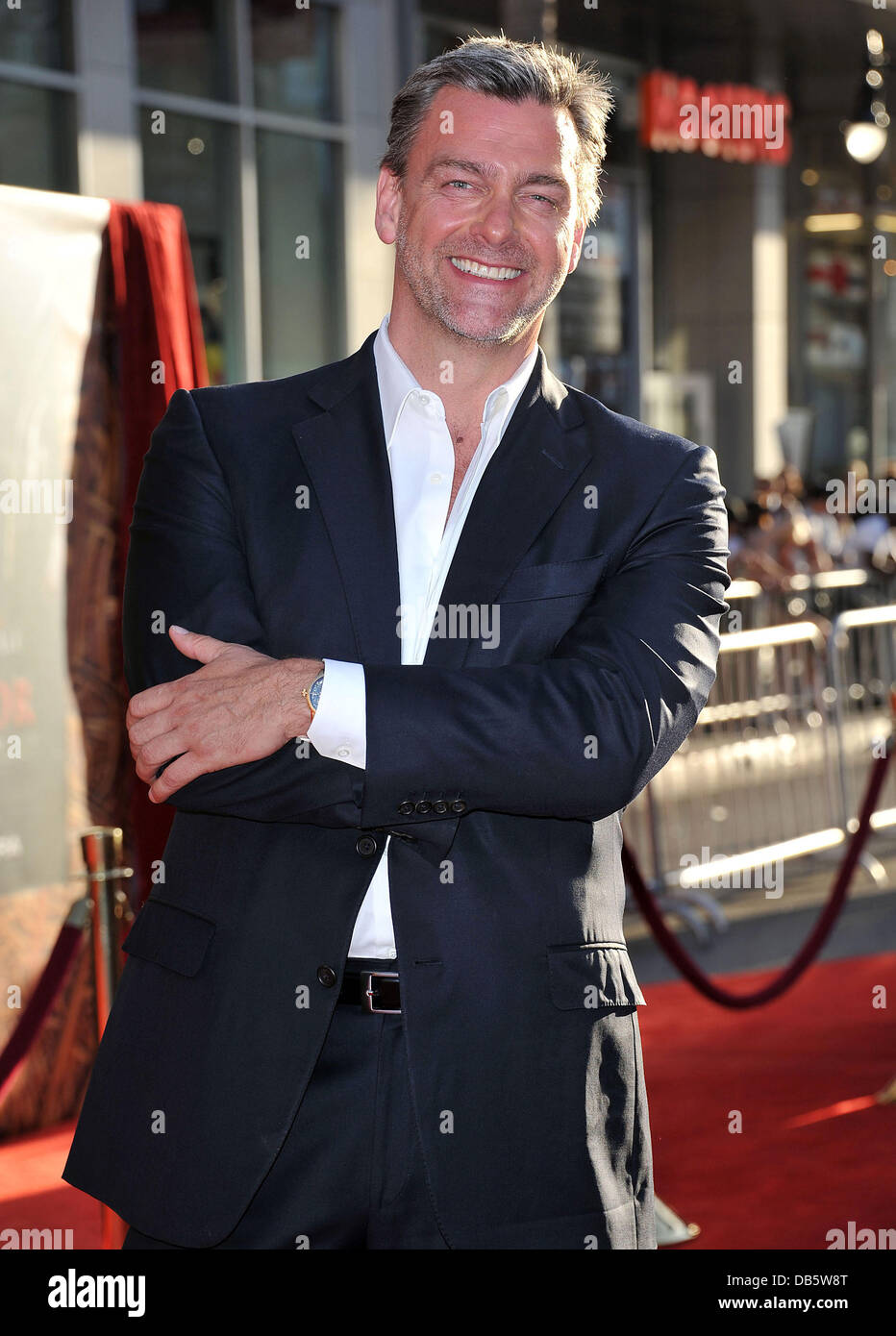 Ray Stevenson Los Angeles premiere of 'Thor' held at the El Capitan ...