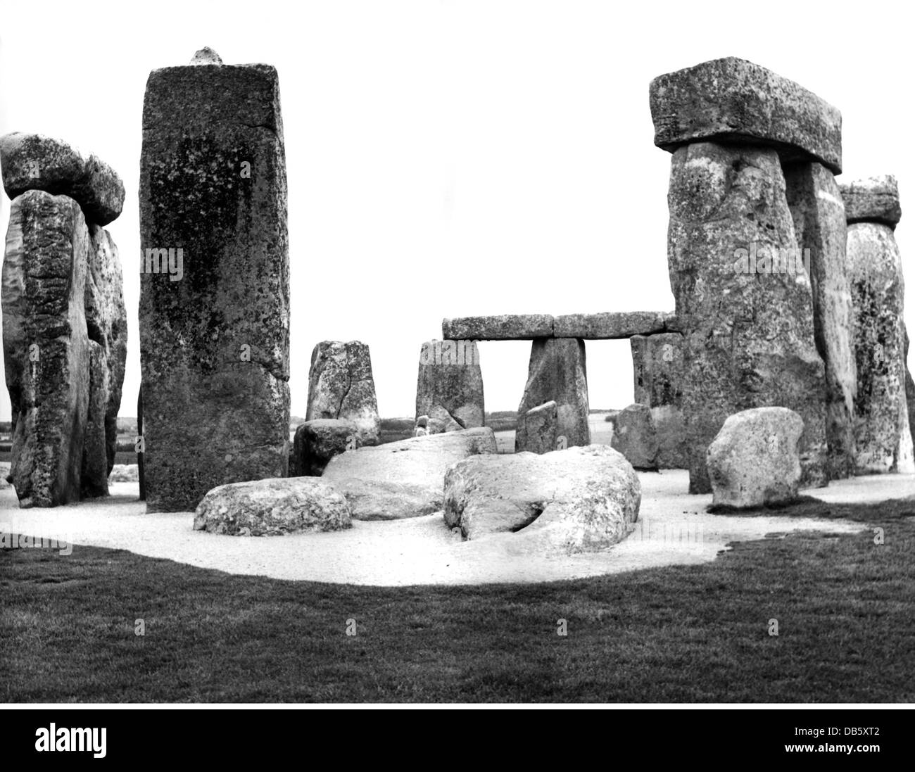 geography / travel, Great Britain, England, Cornwall, Stonehenge, circa ...