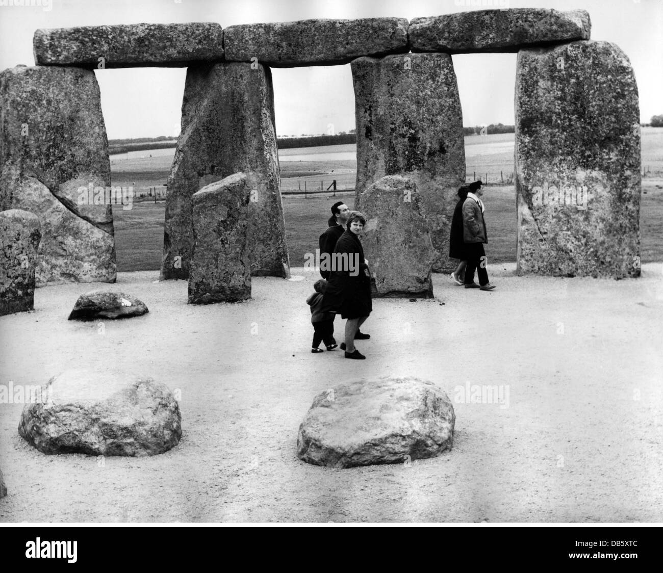 geography / travel, Great Britain, England, Cornwall, Stonehenge, circa ...
