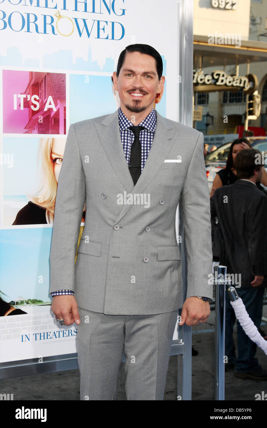 Steve Howey Los Angeles Premiere of "Something Borrowed" held at the ...