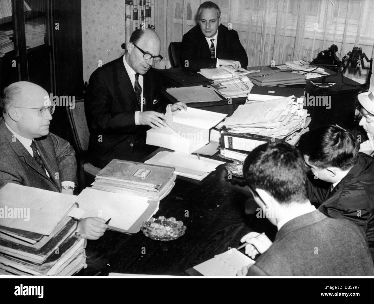 geography / travel, East Germany, justice, West German jurists are ...