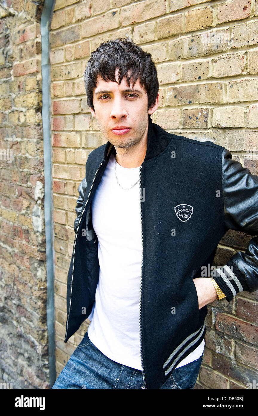 Rapper Example, real name Elliot Gleave, photographed in London London ...