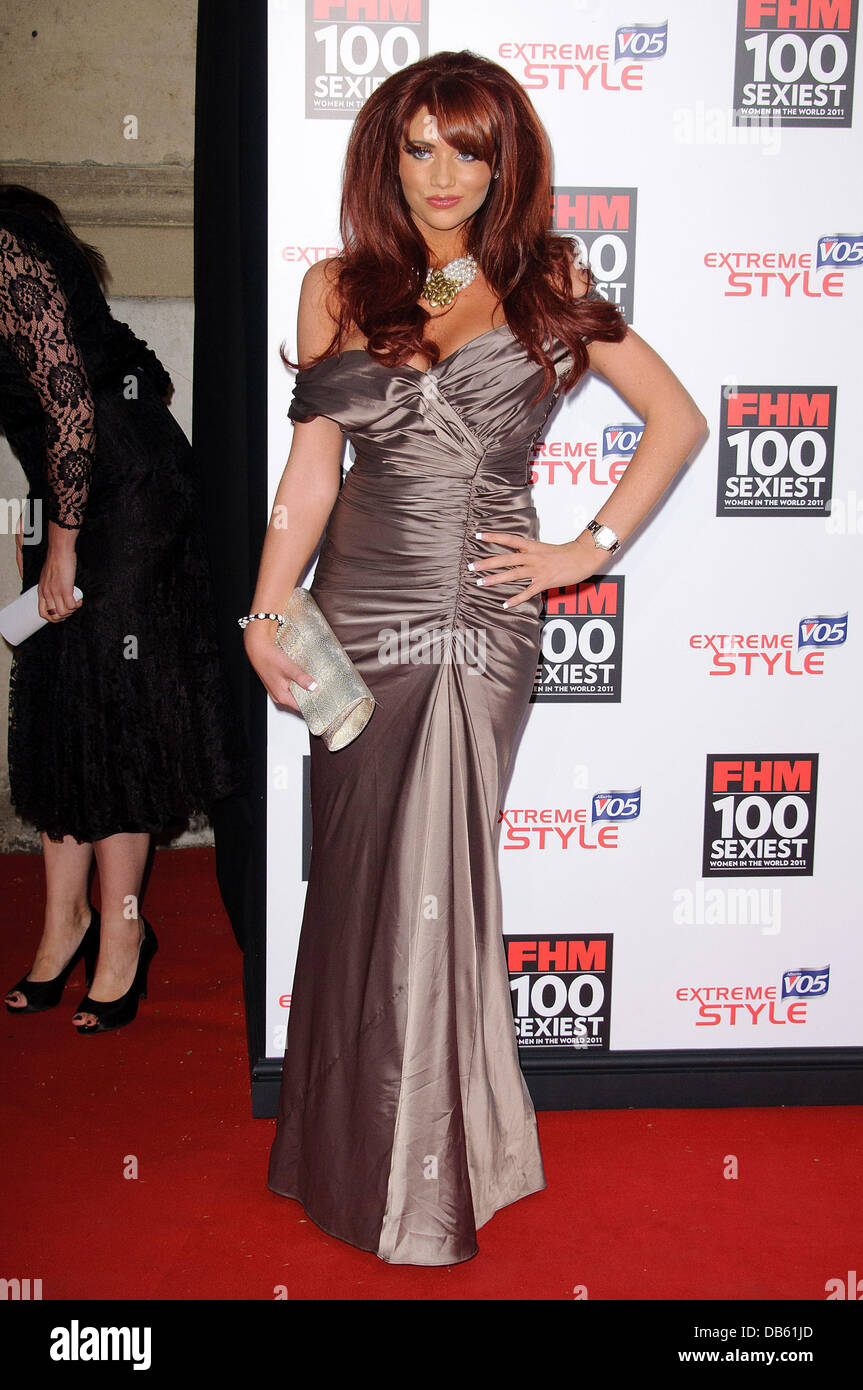 Amy Childs FHM 100 Sexiest Women In The World 2011 launch party at One ...