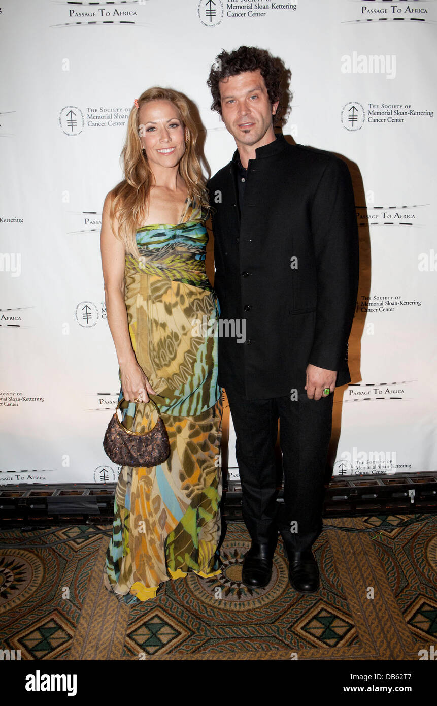 Sheryl Crow with her new boyfriend Doyle Bramhall II attend the Society ...
