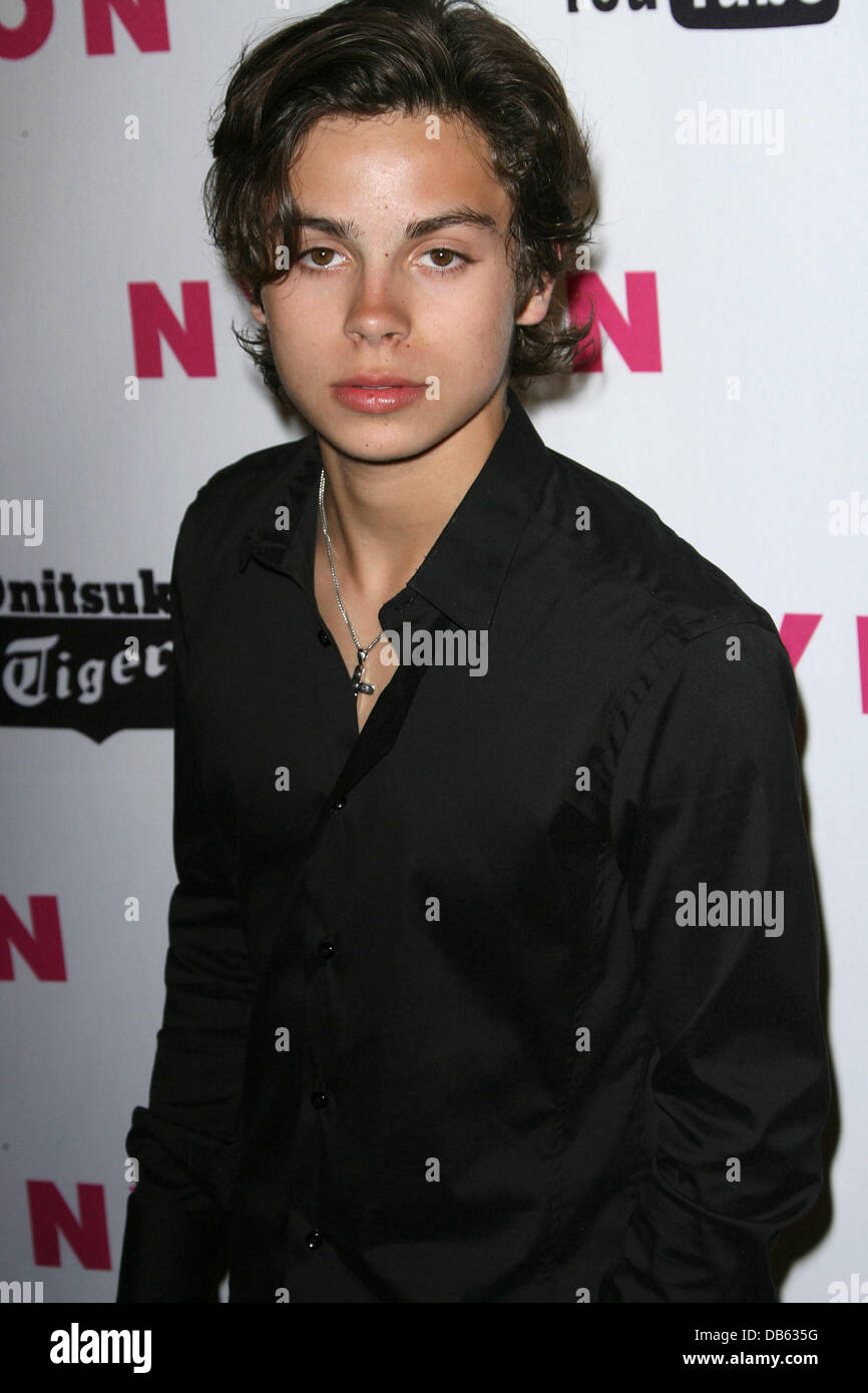 Jake T. Austin NYLON Magazine annual May Young Hollywood issue party ...