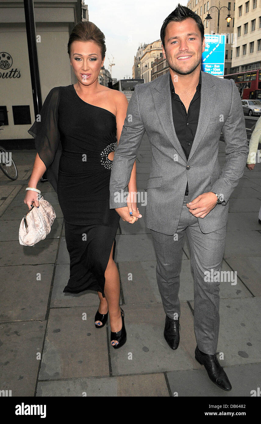 The Only Way Is Essex Stars Mark Wright And His Fiancee Lauren Goodger