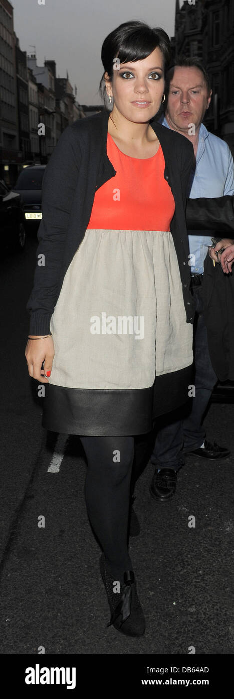 Lily Allen Esquire June Issue - launch party, held at Sketch - Arrivals ...