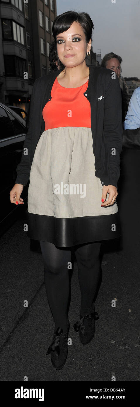 Lily Allen Esquire June Issue - launch party, held at Sketch - Arrivals ...