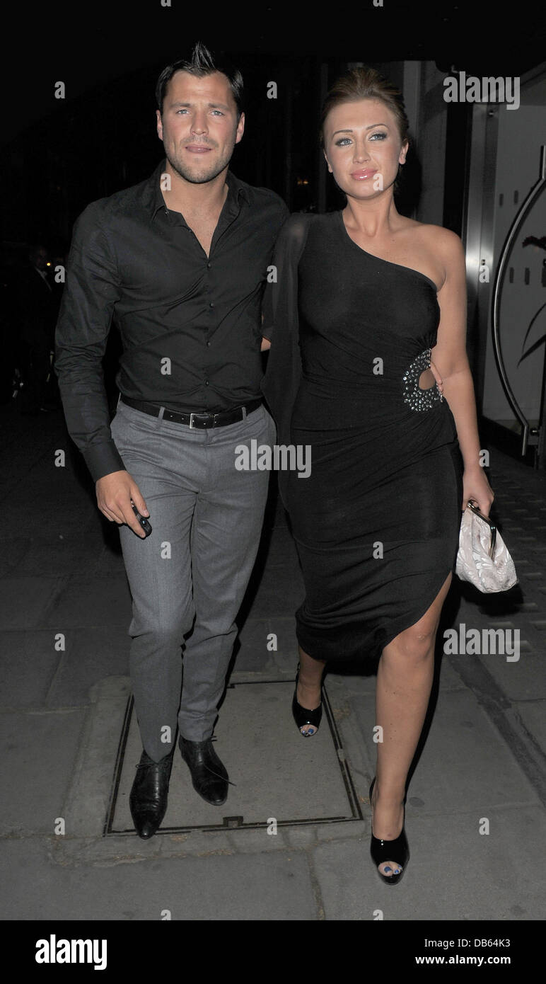 Mark Wright Lauren Goodger Stock Photos & Mark Wright Lauren Goodger ...