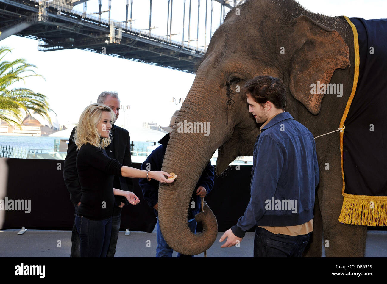 Francis Lawrence, Robert Pattinson and Reese Witherspoon 'Water for ...