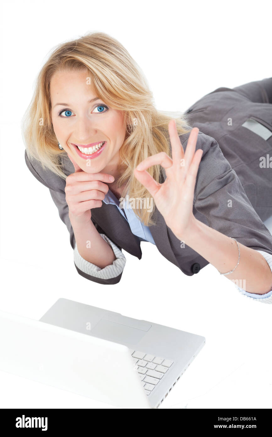 Arbeiten laptop lernen hi-res stock photography and images - Alamy
