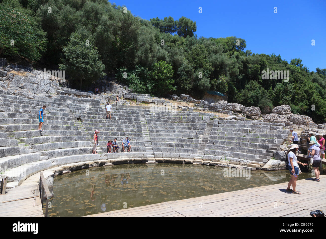 Roman amphitheatre butrint albania hi-res stock photography and images ...