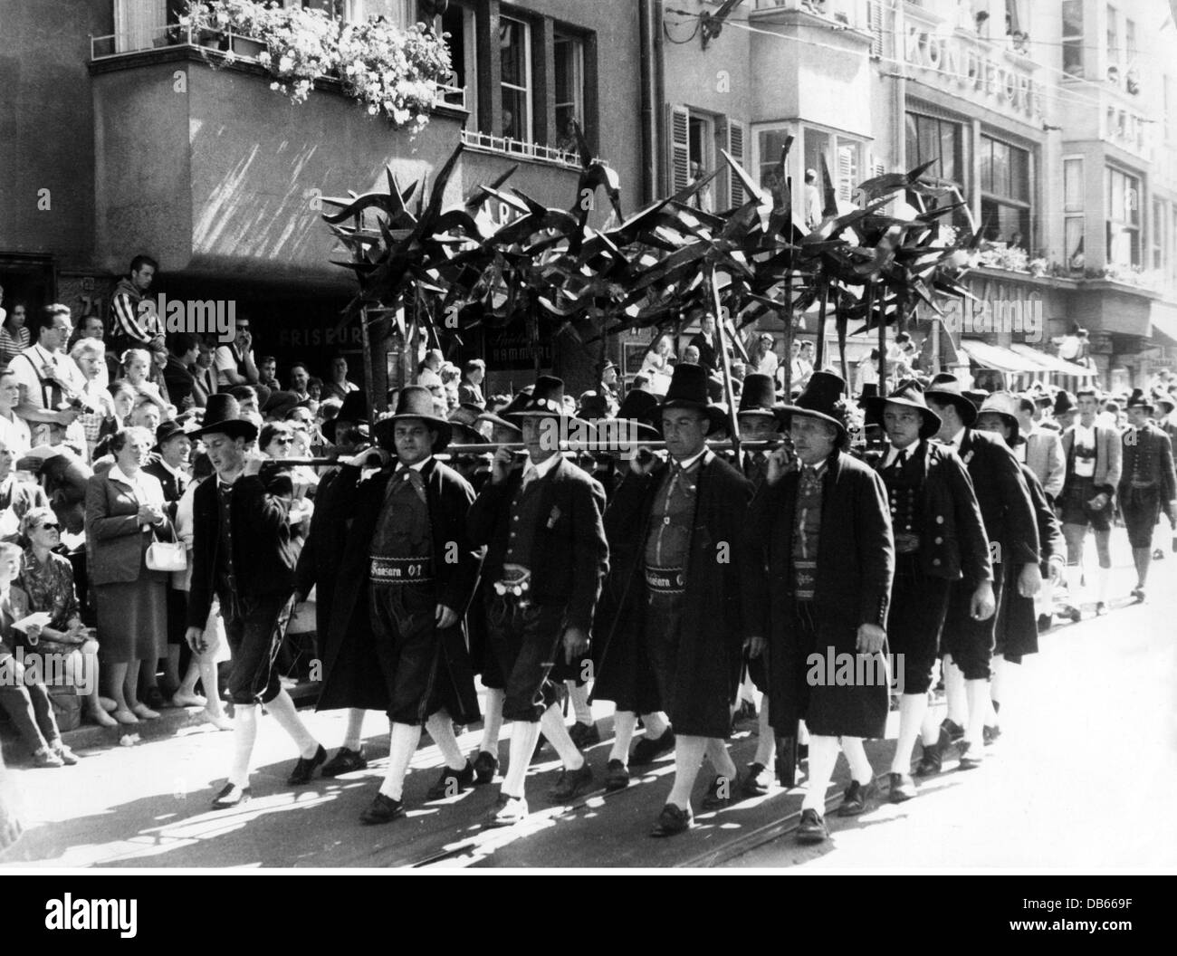 geography / travel, Austria, Tyrol, people, procession on occasion of ...