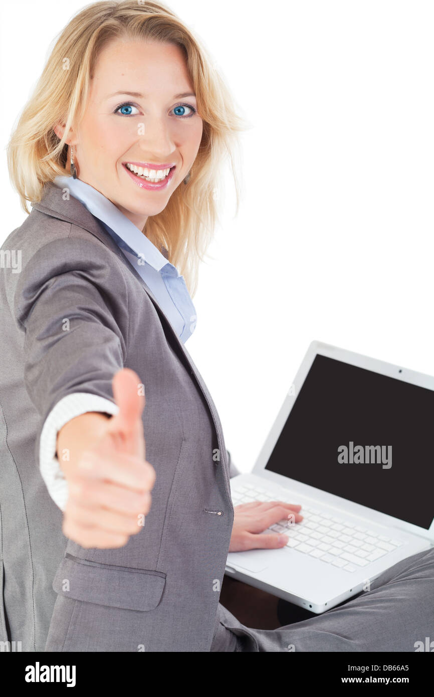 Arbeiten laptop lernen hi-res stock photography and images - Alamy