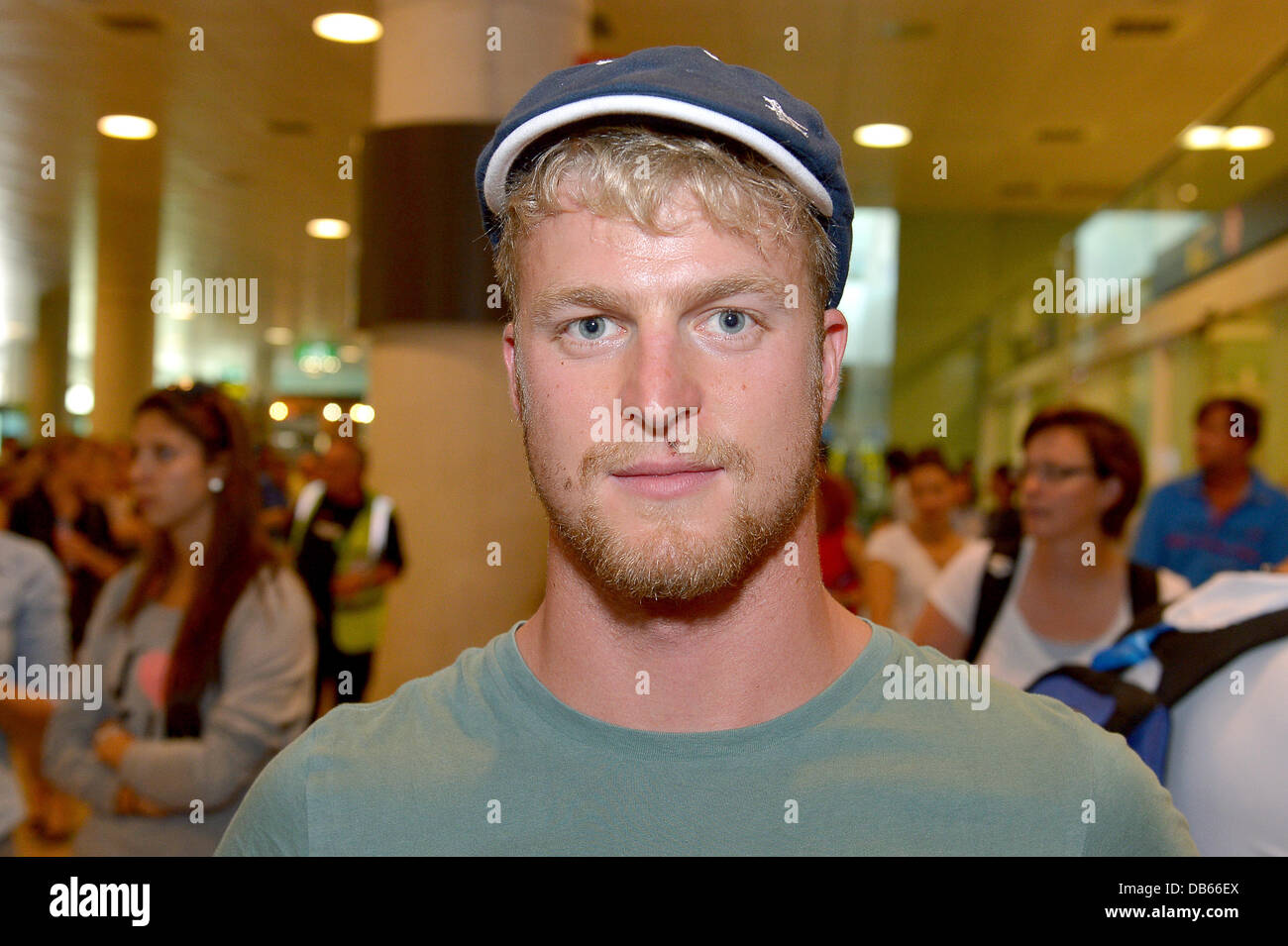 Steffen Deibler of Germany arrives the Airport Barcelona-El Prat for ...