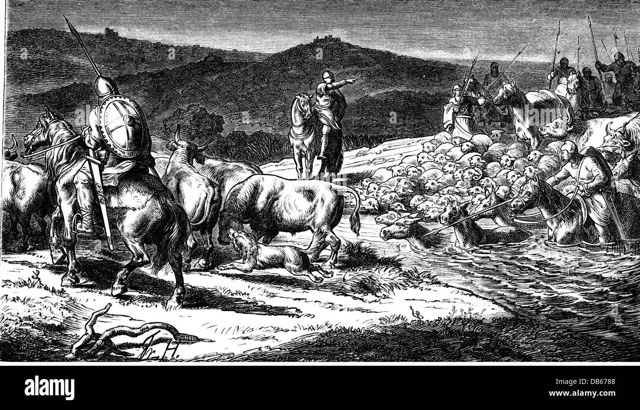 Knights enforcing the tithe hi-res stock photography and images - Alamy