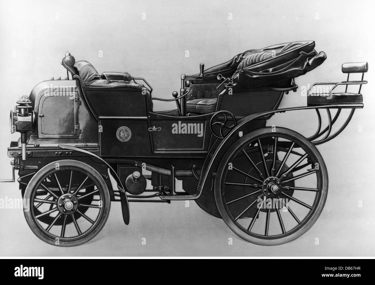 transport / transportation, cars, Daimler two cylinder phoenix, 1897 ...