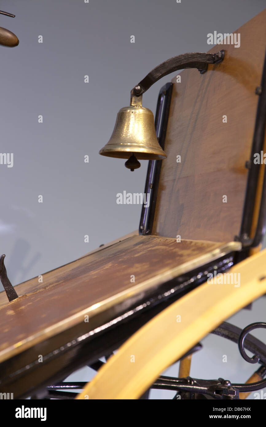 Bell on a horse drawn carriage Stock Photo - Alamy