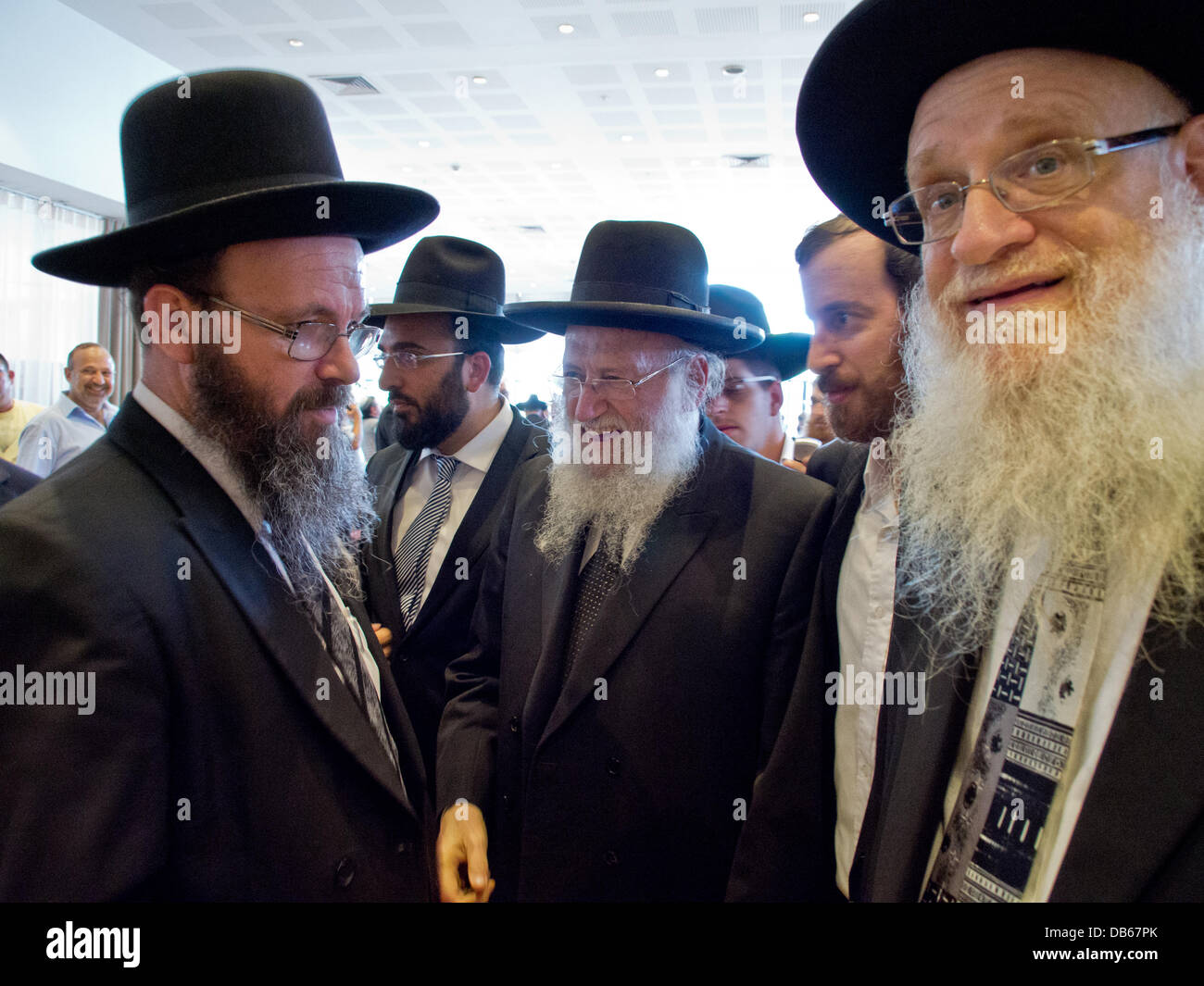 Jerusalem, Israel. 24th July 2013. A voting body of 150 rabbis ...