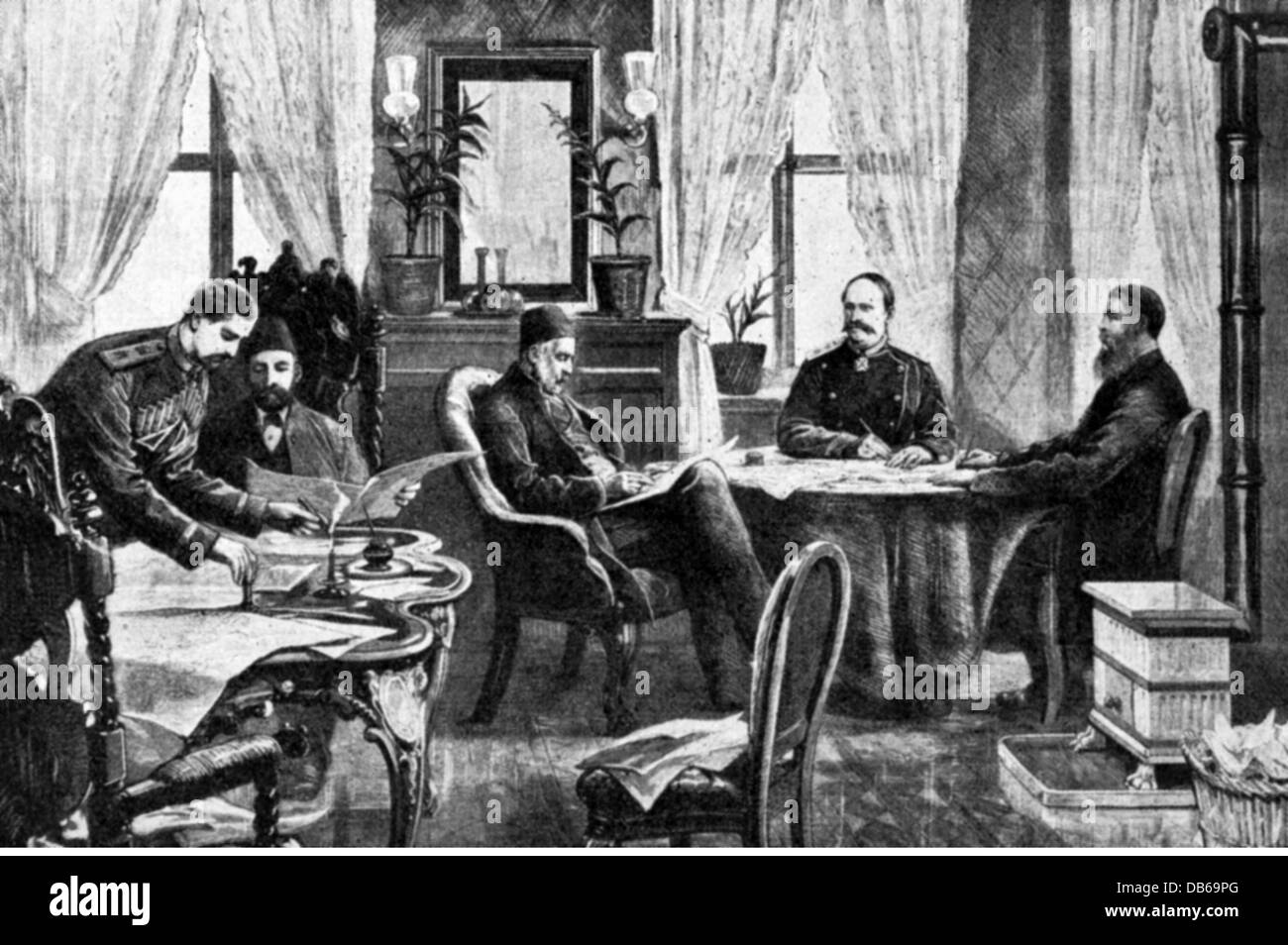 events, Russo-Turkish War 1877 - 1878, Treaty of San Stefano, 3.3.1878 ...
