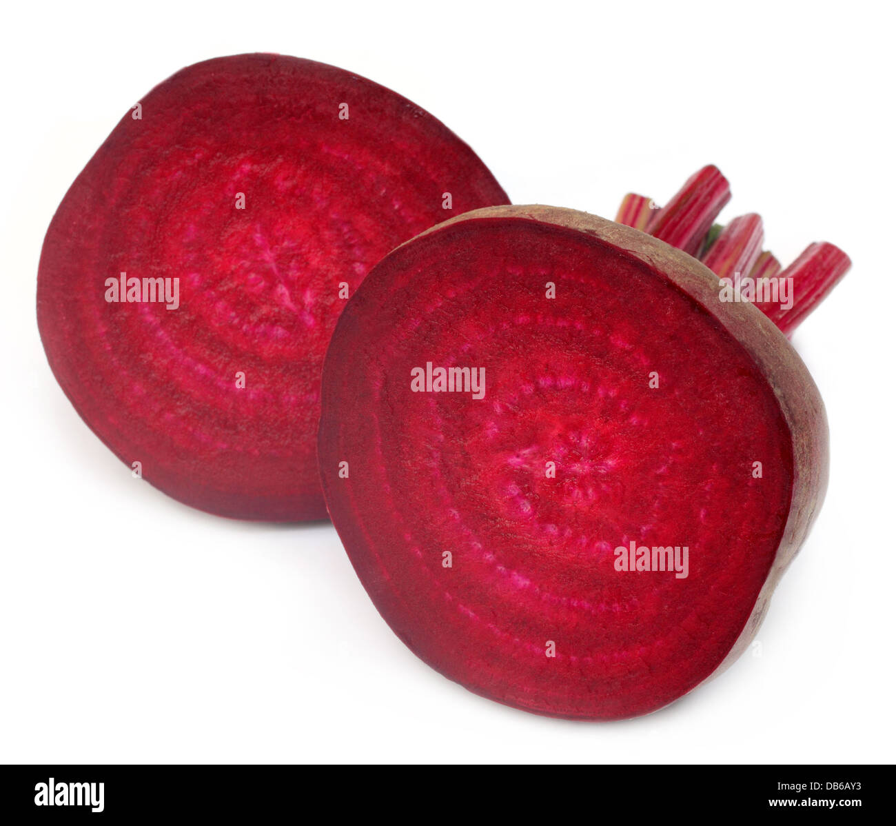 Fresh Beet over white background Stock Photo - Alamy